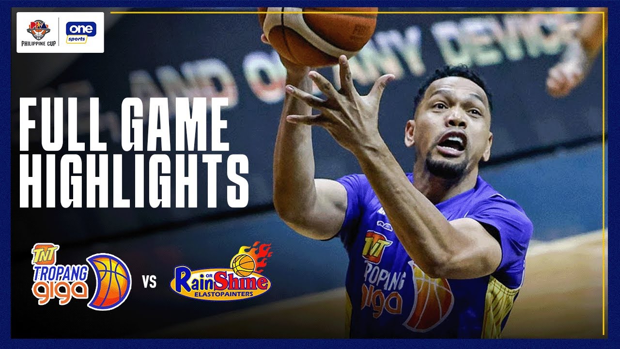 TNT vs RAIN OR SHINE | FULL GAME HIGHLIGHTS | PBA SEASON 48 PHILIPPINE ...