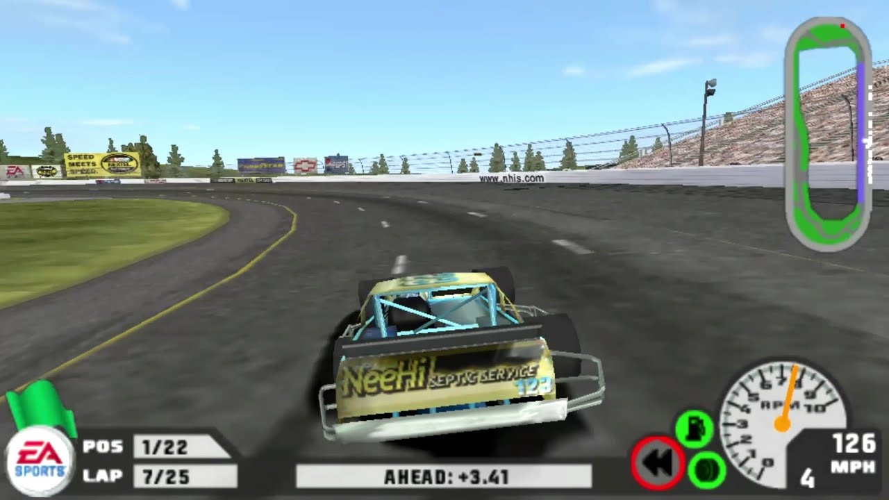 NASCAR PSP - NASCAR Modifieds PlayStation Portabel Gameplay 1080p ...