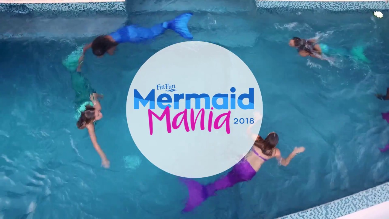 Mermaid Mania 2018 Tail Giveaway | Fin Fun Mermaid Tails - YouTube