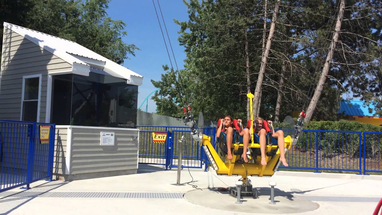 Canada wonderland sling shot ride..... - YouTube