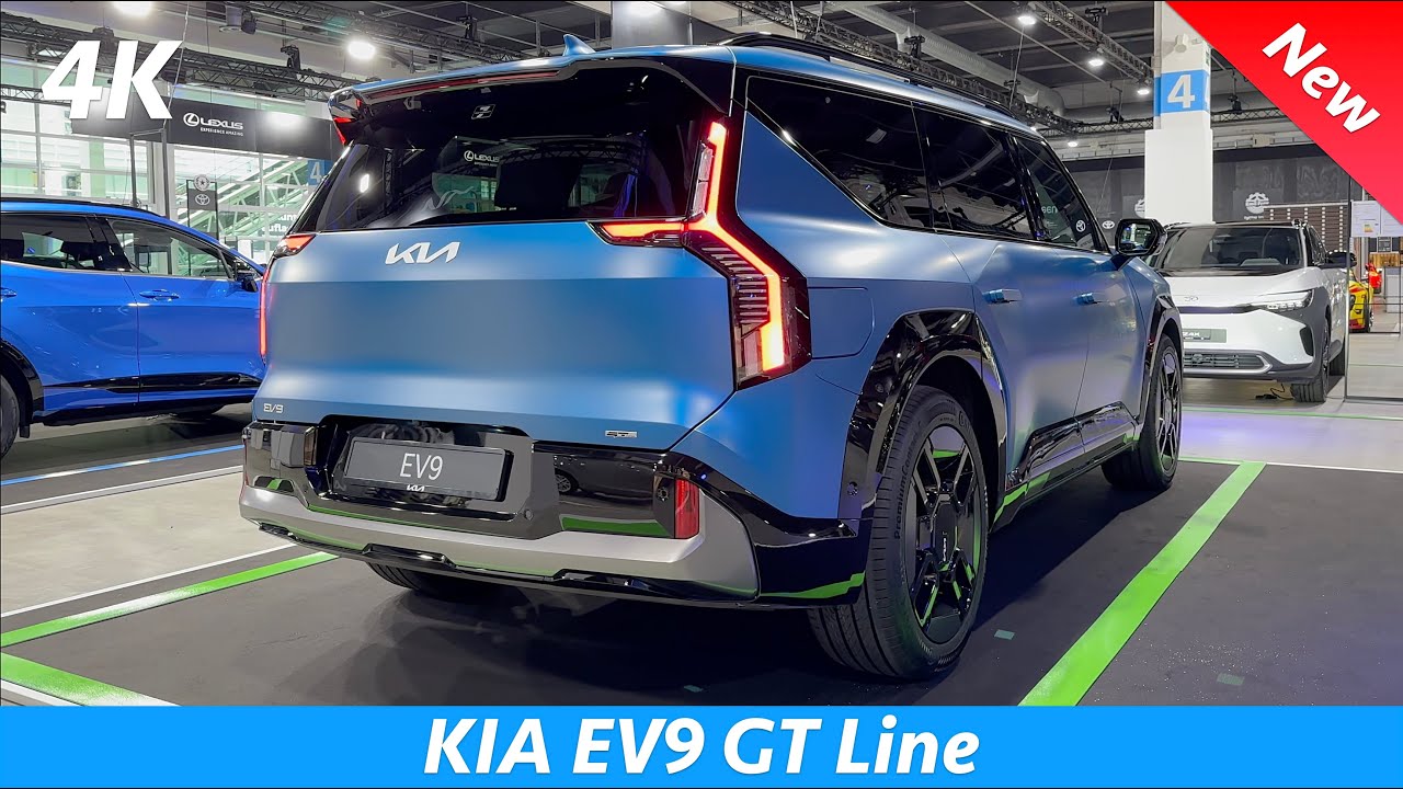KIA EV9 GT Line 2024 - FULL Review in 4K (Exterior - Interior) Captain Seats - YouTube
