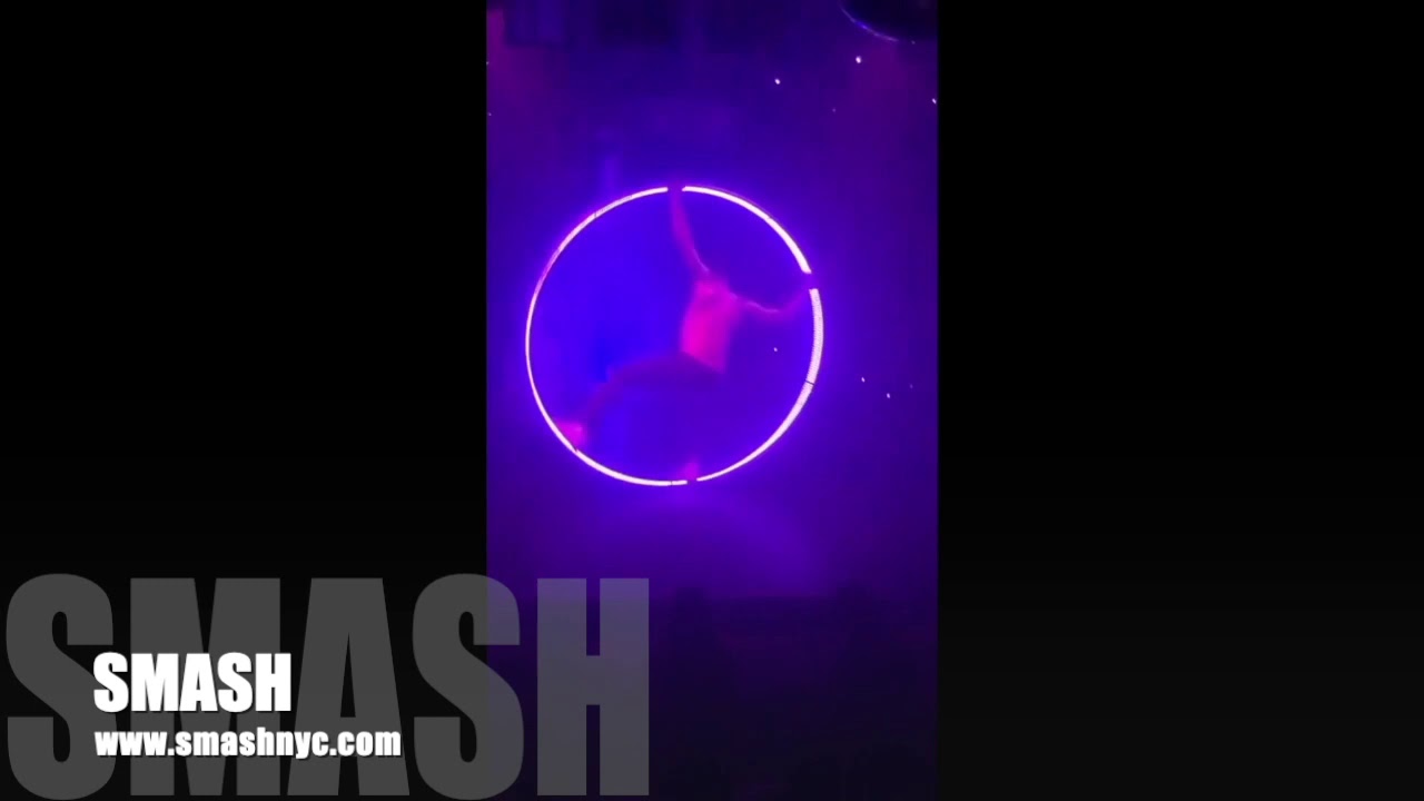 Smash NYC LED Wheel Performer - YouTube