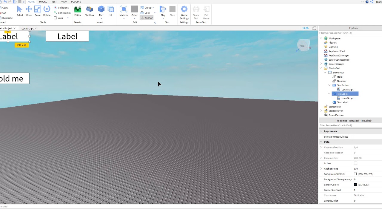 [Roblox Studio] How To Make Hold Script - YouTube