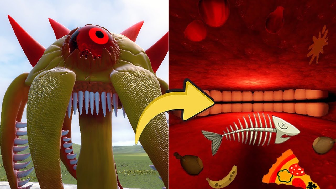 WHAT'S INSIDE THE MUTANT SIMON SPRUNKI PHASE! 10 (Garry's Mod) - YouTube