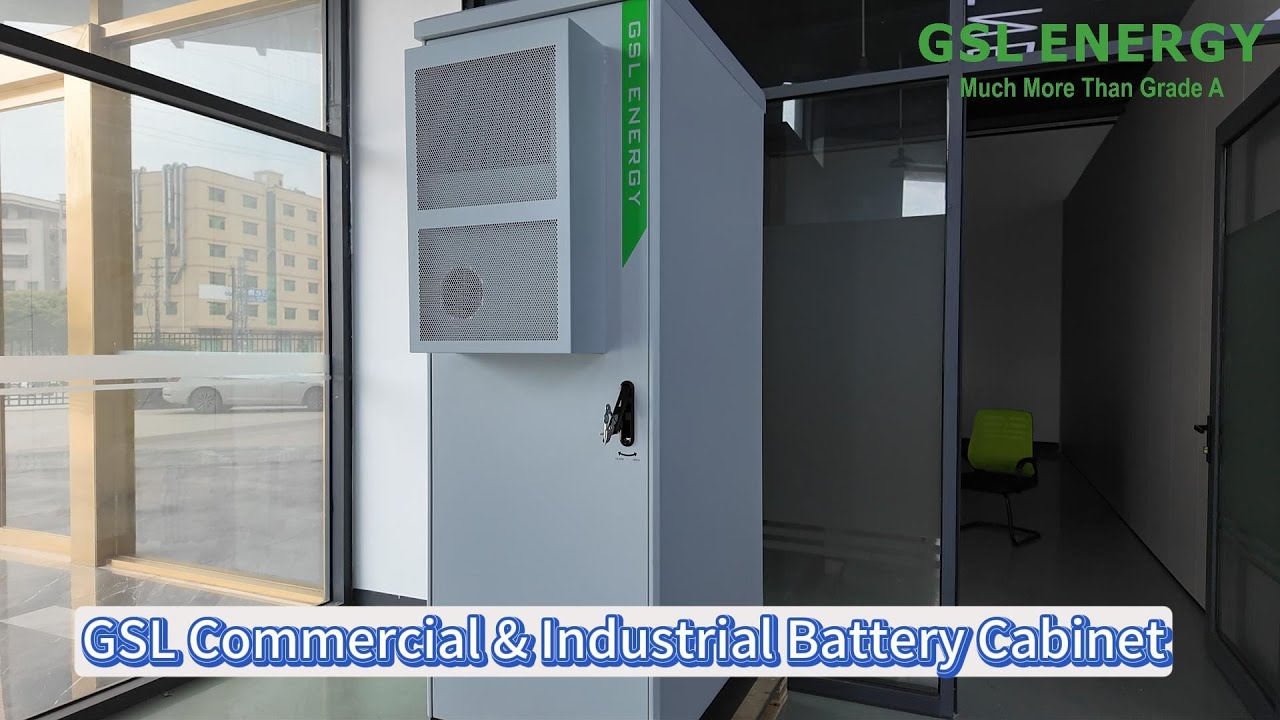 GSL Commercial & Industrial Energy Storage Cabinet 30kva 30-60kwh - YouTube