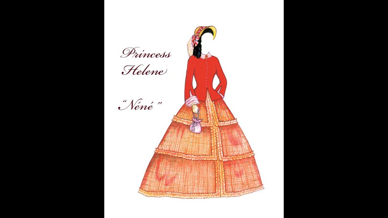 Princess Helene (Néné) Paper Doll - YouTube