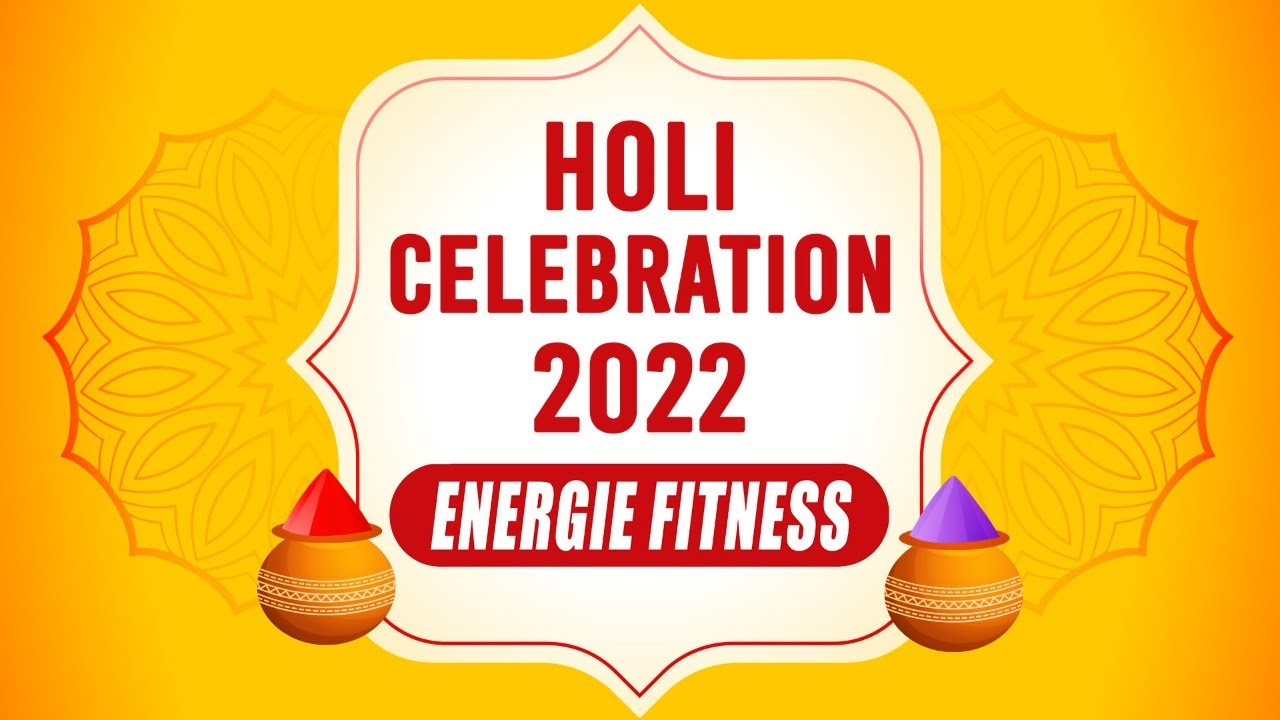 Holi Celebration at Energie Fitness - YouTube