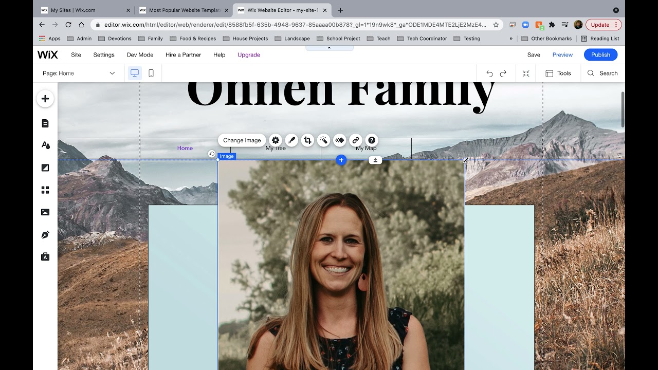 Family Tree Wix Tutorial - YouTube