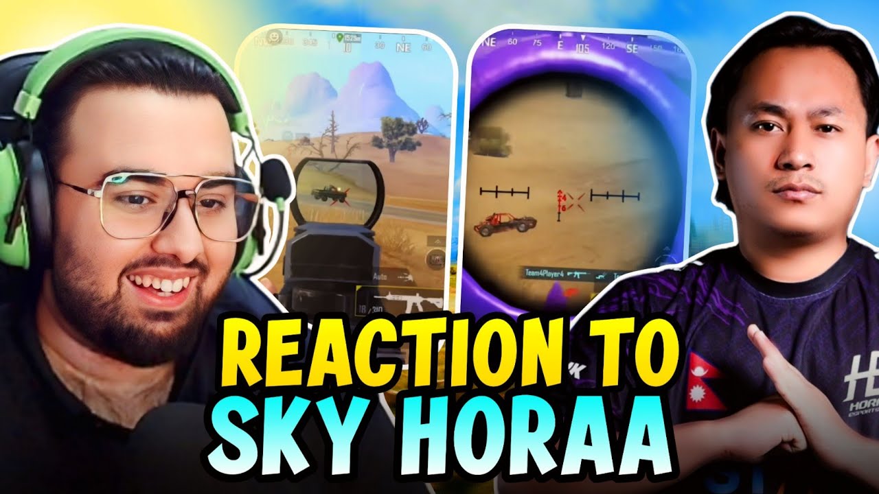 I Reacted to SKY HORAA’s Insane Esports Gameplay 👑 | KhanSaab69 - YouTube