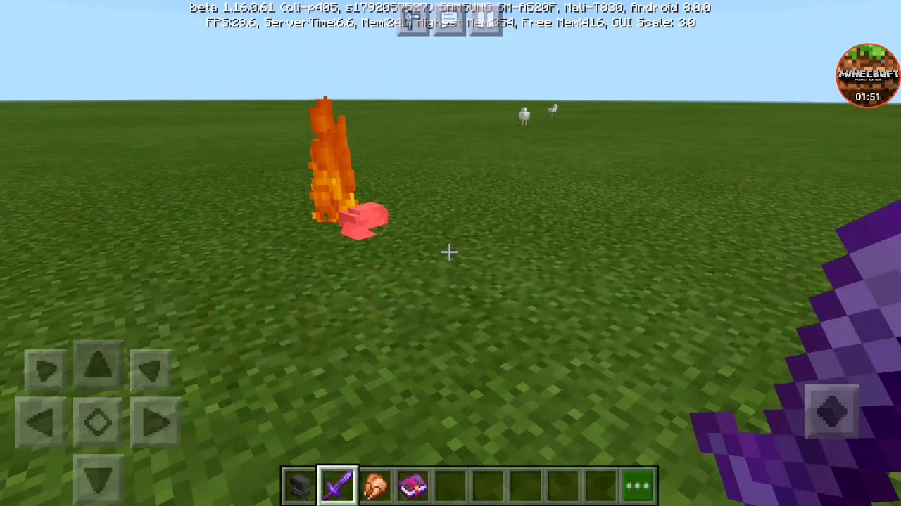 Cara membuat pedang terkuat di minecraft - YouTube