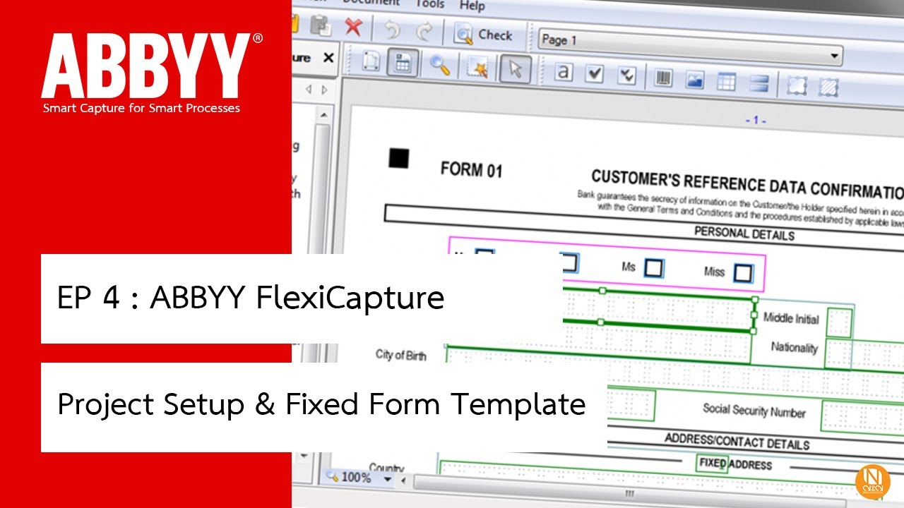 ABBYY FC EP 4: แนะนำโมดูล Project Setup และ การสร้าง Template ให้กับ ...