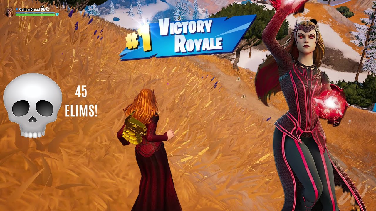 The Witch Goddess 🧙‍♀️ | Fortnite ZB Solo Squads Gameplay | 45 ...