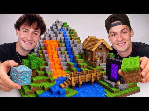 I Built Minecraft In Real Life!