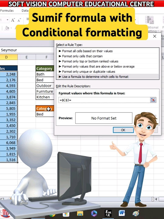 Sumif Formula With Conditional Formatting Shorts Viral Youtube