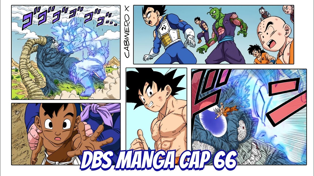 DBS MANGA CAP 66 #dragonballmanga - YouTube