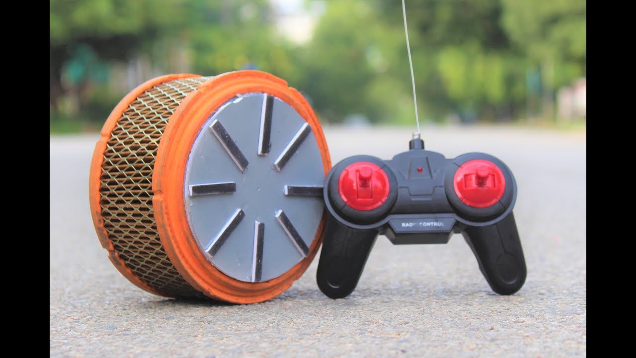 How to make a roller motorcycle - remote control motorcycle - YouTube