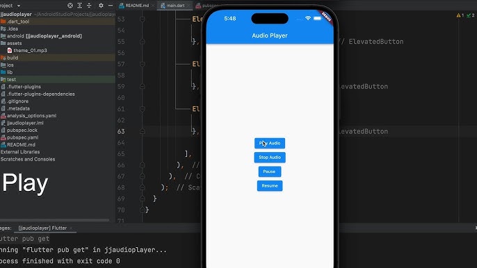 Audioplayers Flutter Example