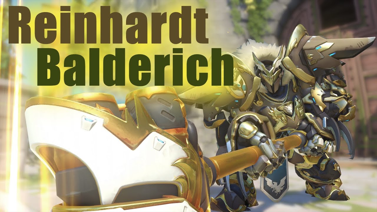 Overwatch Skin Review : Reinhardt Balderich - YouTube