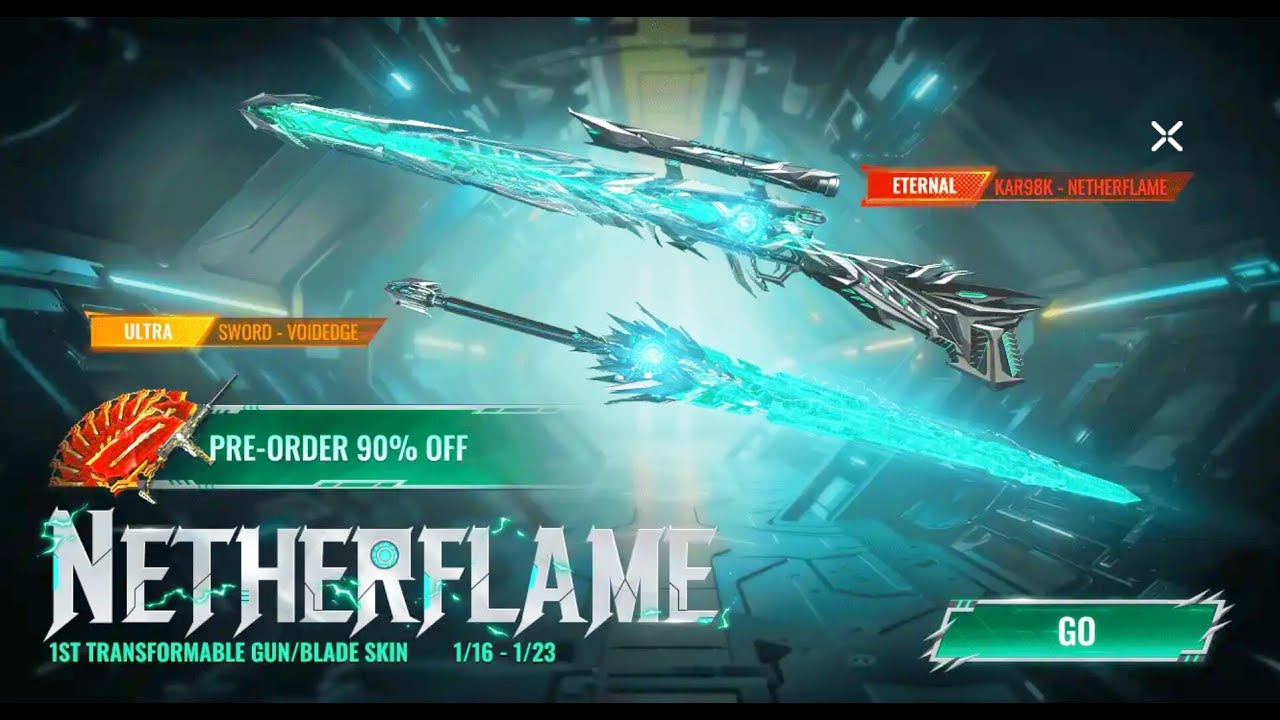 LIVE: NEW ETERNAL KAR98K SKIN ( NETHERFLAME) | BLOOD STRIKE GAMEPLAY ...