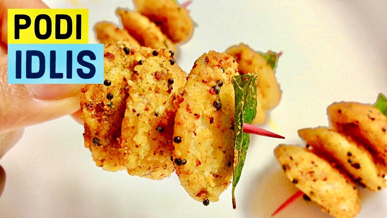 Podi Idlis In 5 Minutes - YouTube