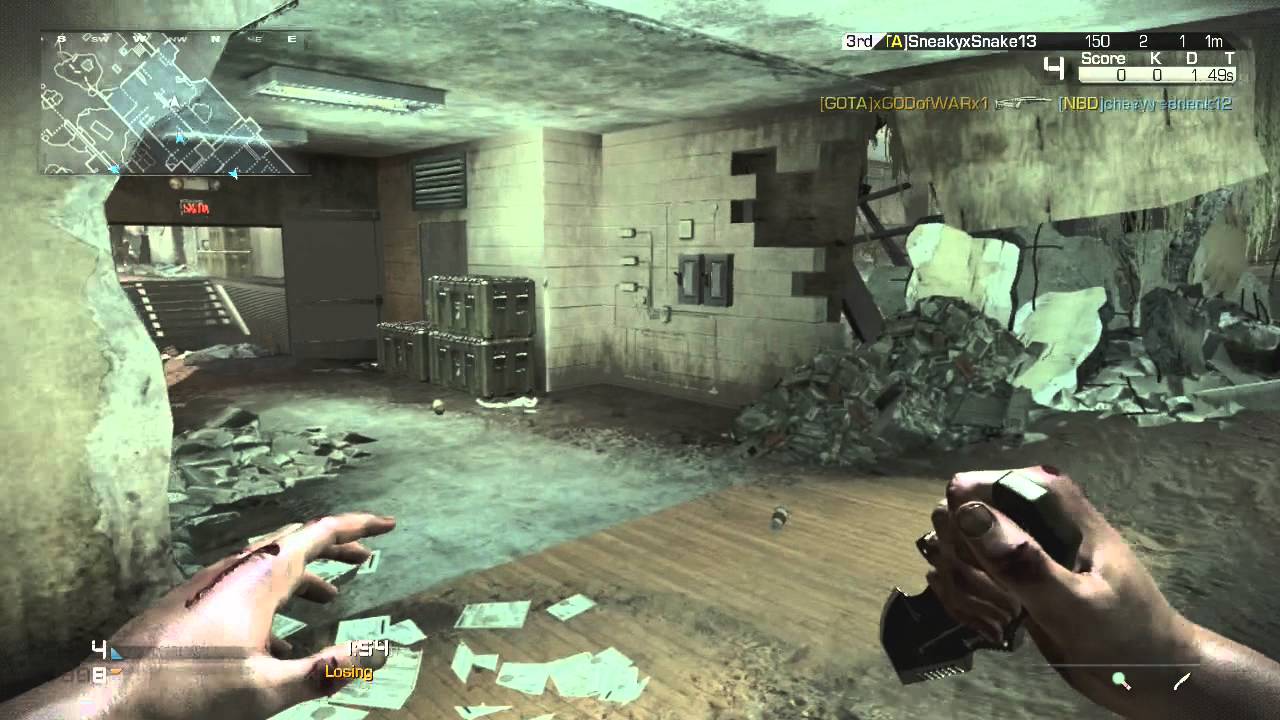 Infected on Flooded COD Ghosts - YouTube