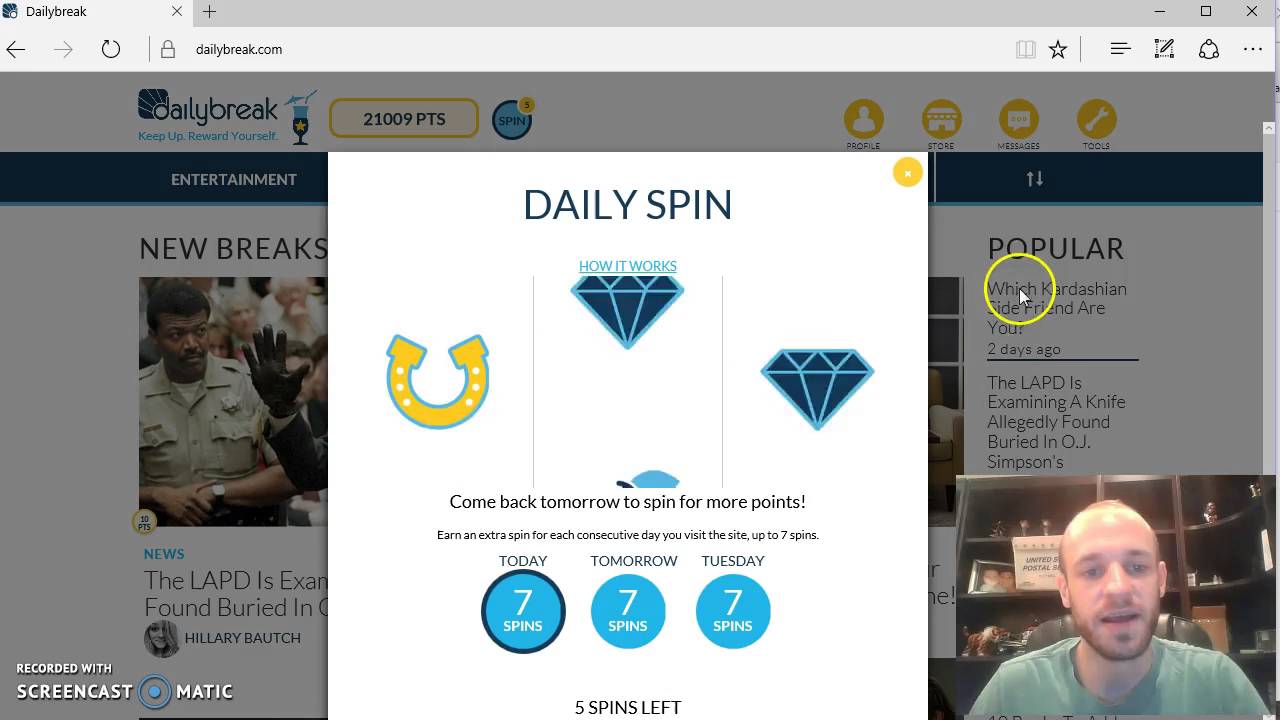 DailyBreak Daily Spins - YouTube