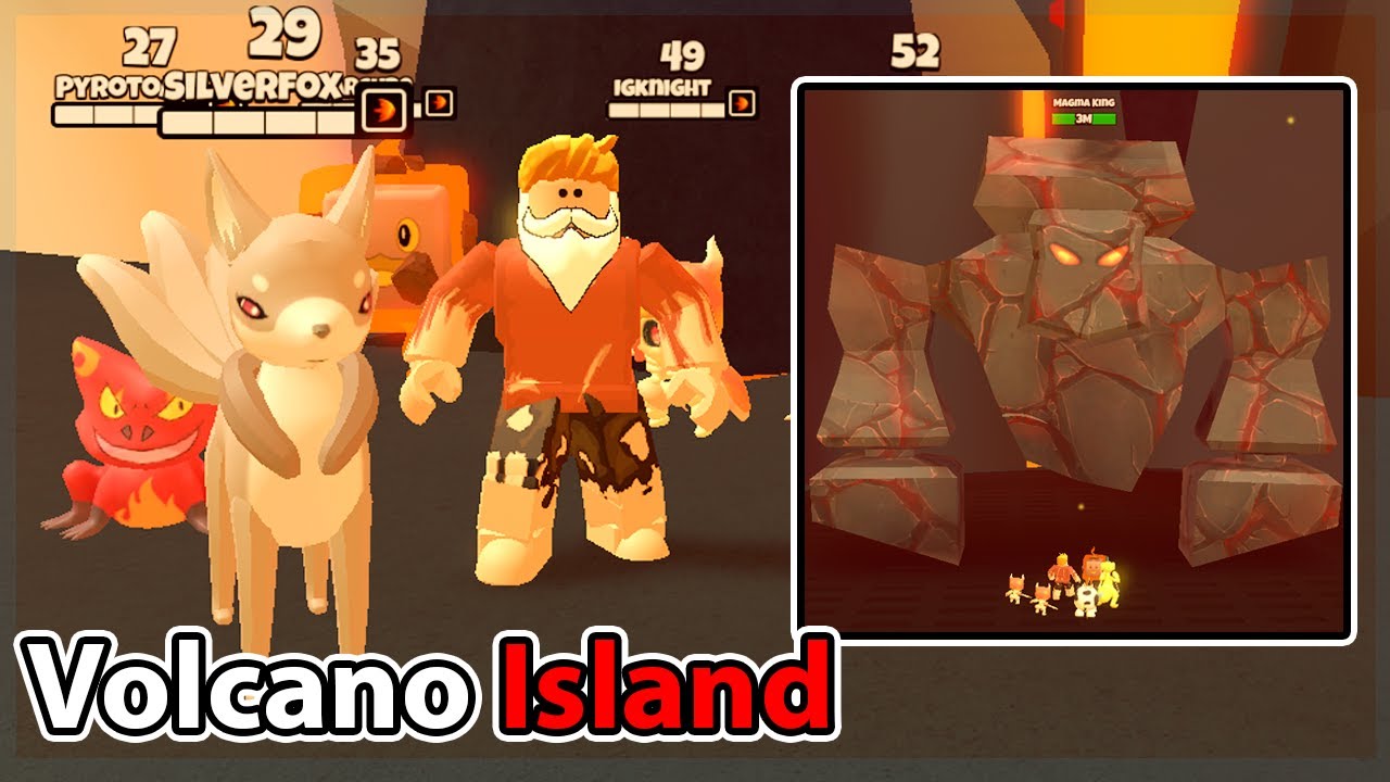 New Volcano Island Update in Roblox Pet Fighters Simulator - YouTube