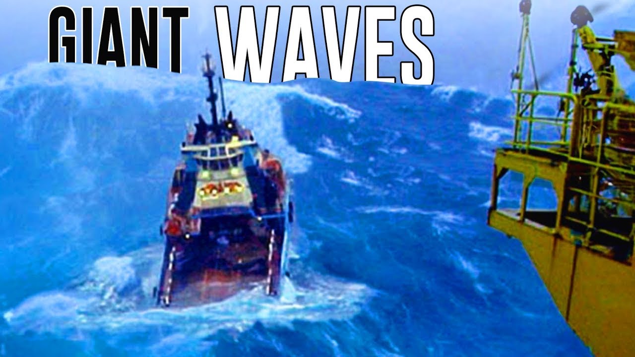 Giant Waves Compilation, Destructive Mother Nature Moments - YouTube