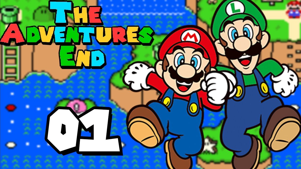 SMW:The Adventure End #01 - World 1 & 2 - YouTube