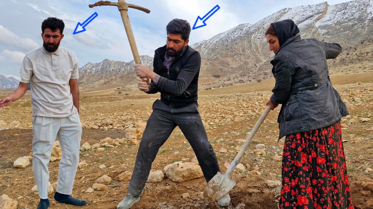 Engineer Babazadeh's Kindness: Sheltering and Supporting Nomads - YouTube