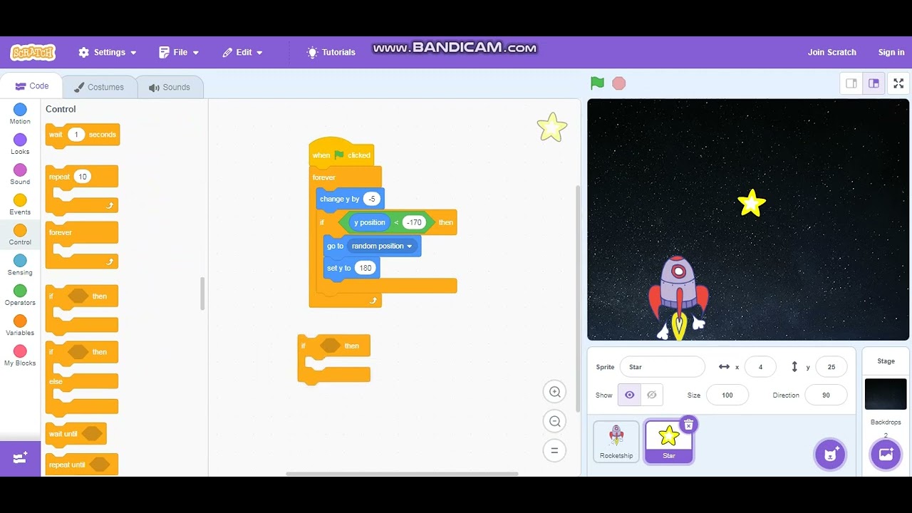 scratch catch the stars/LCG - YouTube