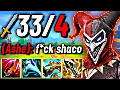 Full CRIT SHACO Rage Bait (0,1sec ONESHOTS)