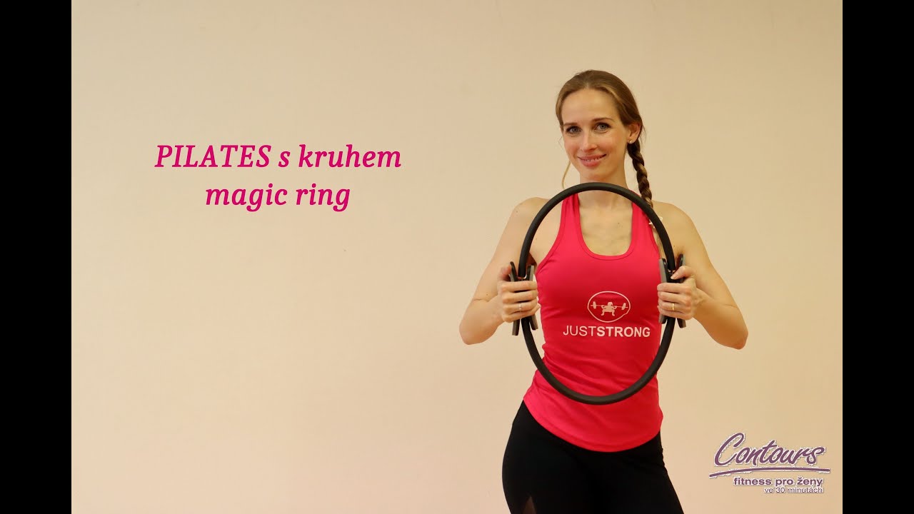 Pilates s kruhem magic ring - YouTube