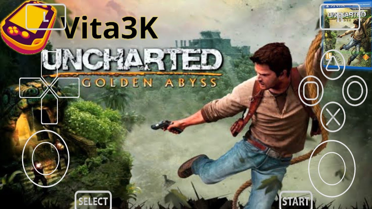 Vita3K PS Vita Emulator For Android - Uncharted: Golden Abyss Gameplay ...