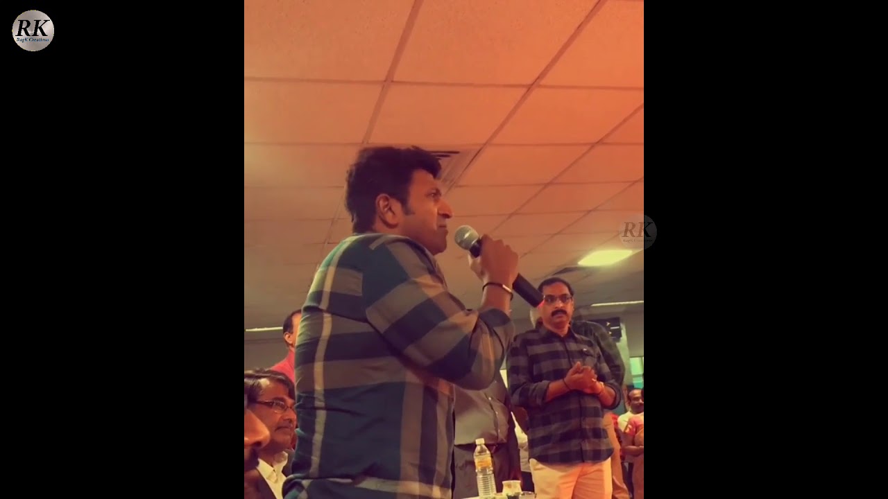 Puneeth Rajkumar Singing Bombe Helutaite Song | Birthday Special ...