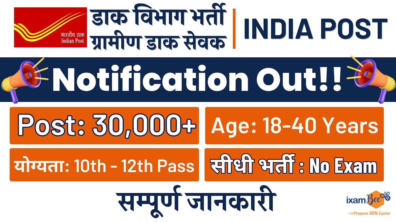 Indian Post GDS New Vacancy 2023 || Indian Post Office Recruitment ...
