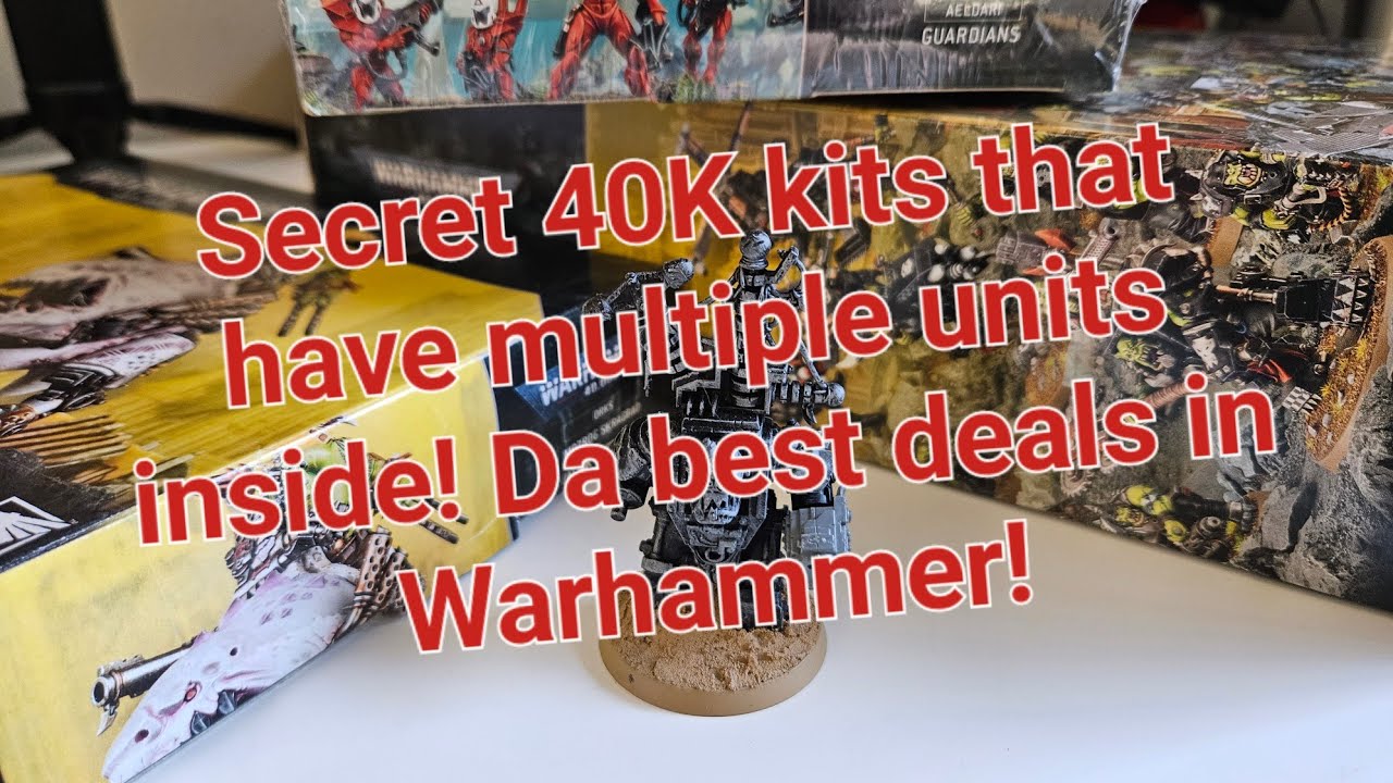 The best kept secret kits in Warhammer 40K! - YouTube