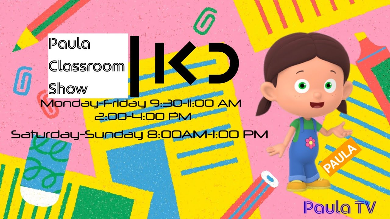 Paula Classroom Show Counting With Paula Paula TV - YouTube
