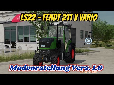 LS22/FS22 🚜 Fendt 211 V Vario [ Vers. 1.0] Modvorstellung - YouTube