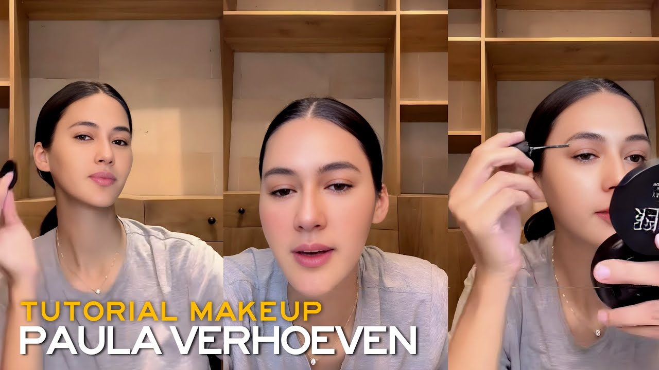TUTORIAL MAKEUP ALA PAULA VERHOEVEN - YouTube