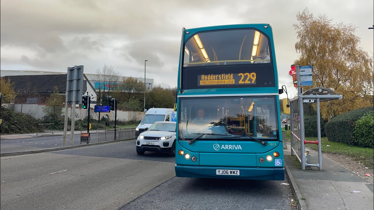 Arriva Yorkshire VDL/DAF DB250 | 1613 YJ06WWZ | 229 to Huddersfield ...