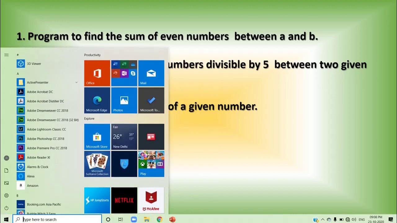 CS11 Chapter 05 Conditional & Looping Construct Video 18 While loop Program 3 - YouTube