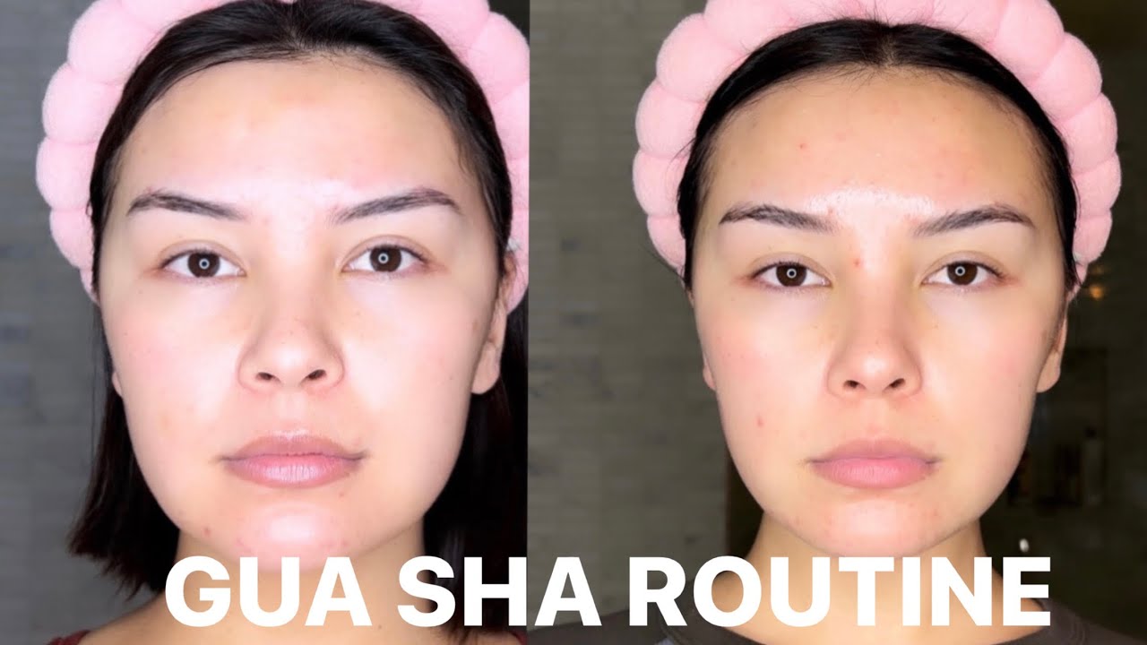 My Full In-Depth Gua Sha Routine-results achieved in just 8 days! - YouTube