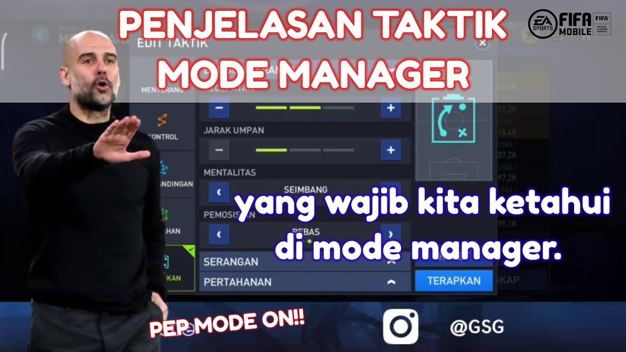 PENJELASAN TAKTIK MODE MANAGER FIFA MOBILE 2022 YouTube penjelasan-taktik-mode-manager-fifa-mobile-2022-youtube