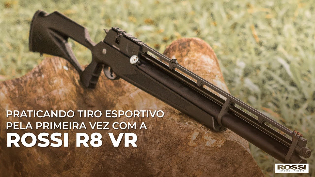 Praticando Tiro Esportivo pela primeira vez, com a Rossi R8 VR 🔥 - YouTube