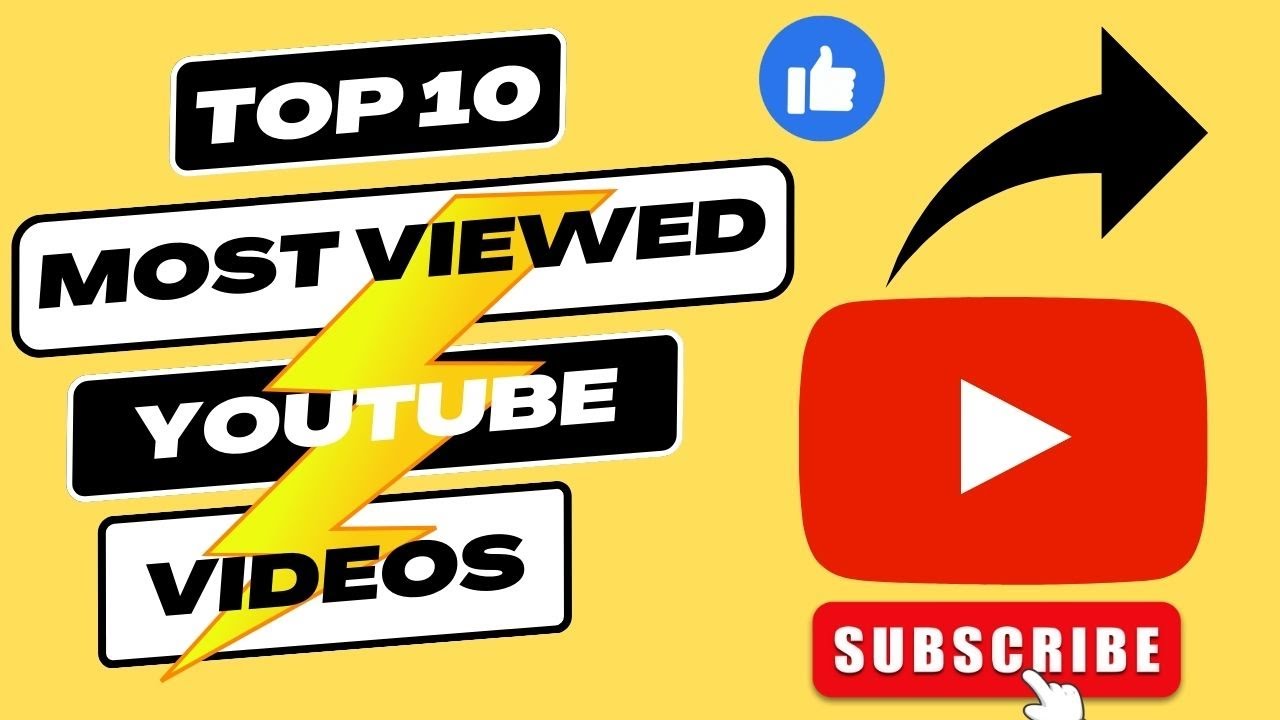 Top Ten most viewed youtube videos | Mr.AnyWorld - YouTube