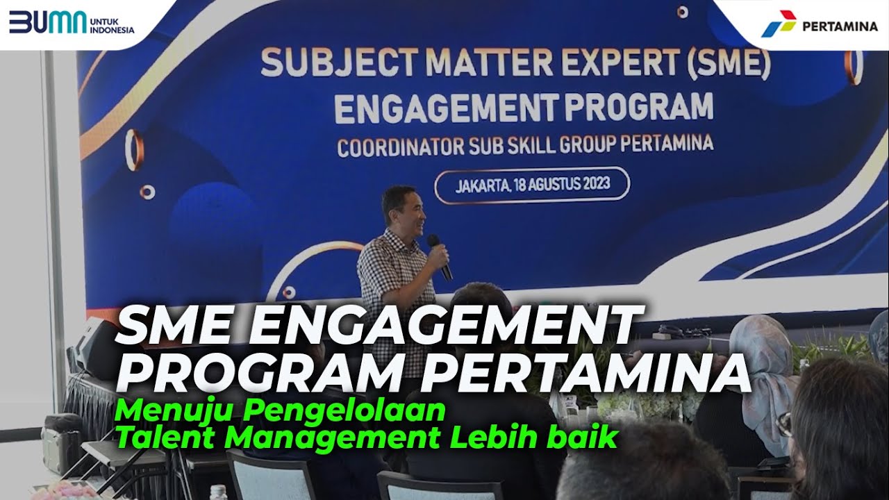 SME Engagement Program Pertamina - YouTube