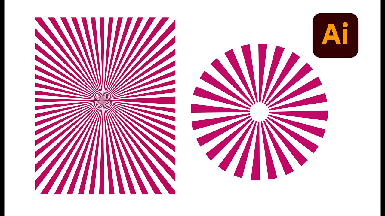 Kutengeneza RADIAL PATTERN BACKGROUND kwenye ADOBE ILLUSTRATOR - # ...