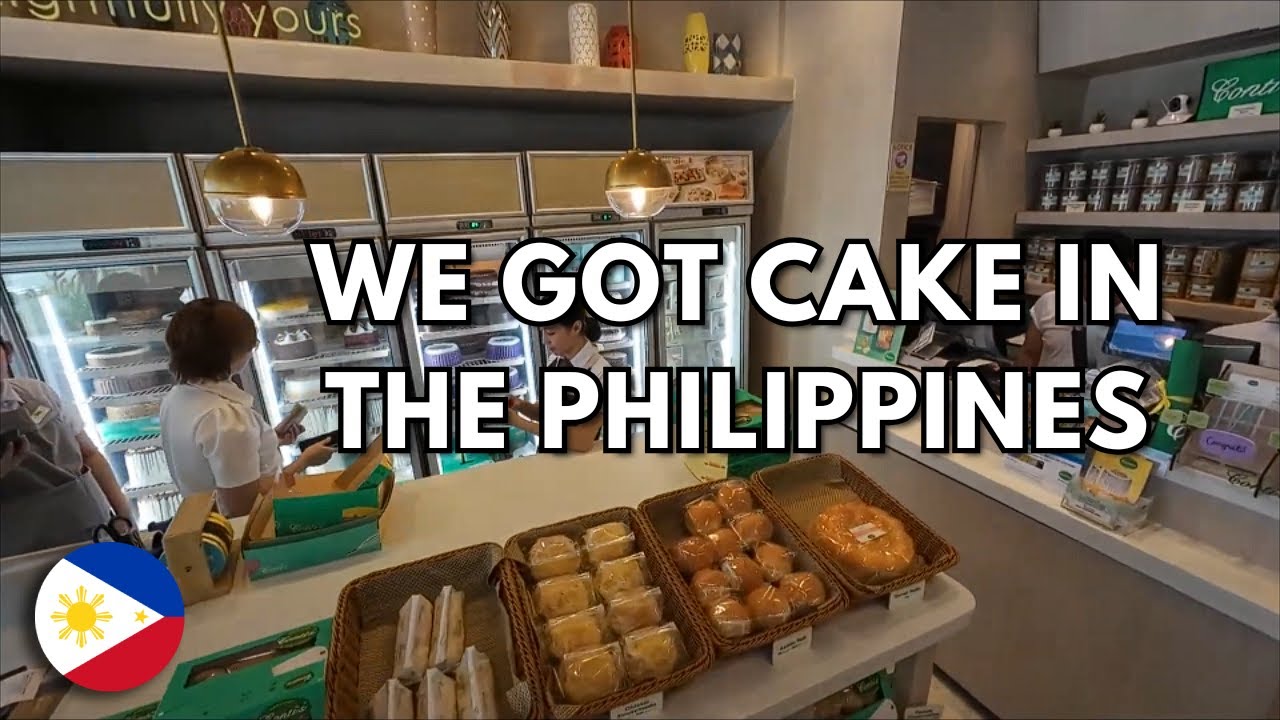 We got cake in the Philippines... - YouTube