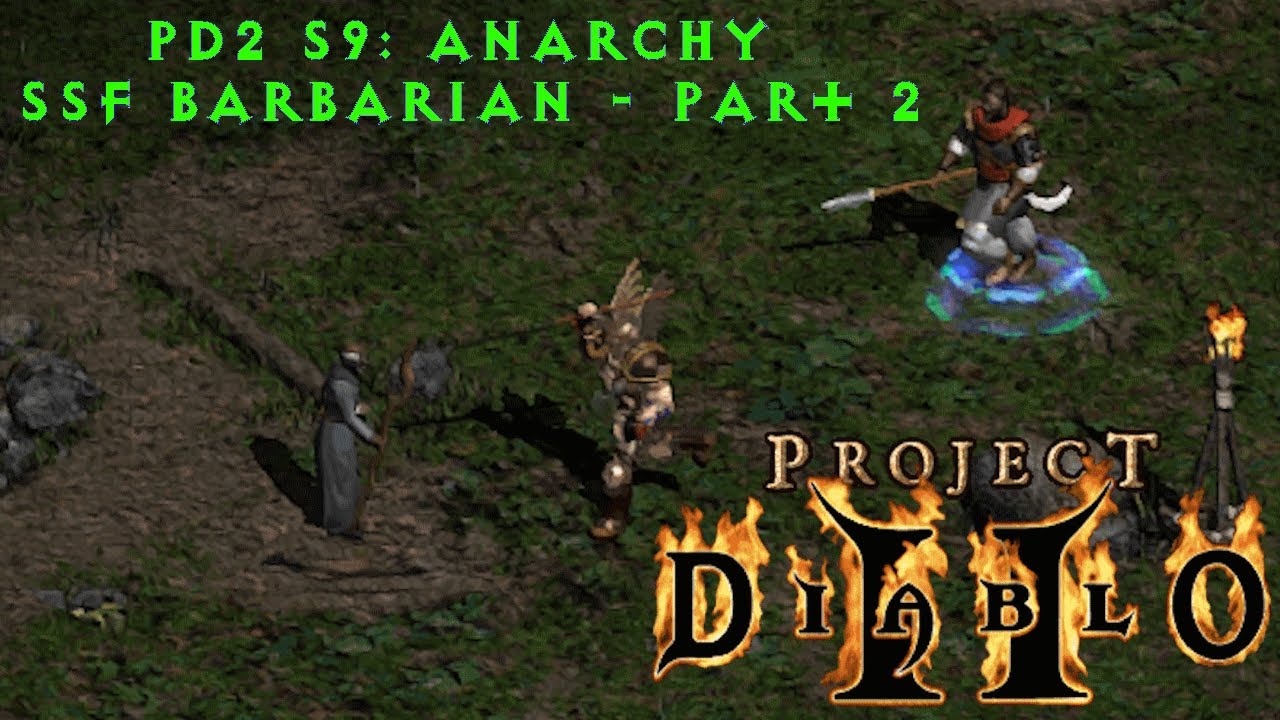 Project Diablo II | Season 9: Solo Self Found (SSF) Barbarian - Part 2 - YouTube